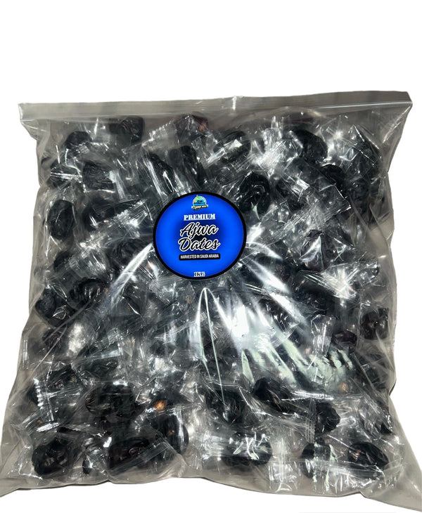 Premium Organic Saudi Arabian Ajwa Dates, Individually wrapped ...